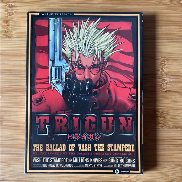 Anime Classics | Media | Trigun Anime Classics Dvd Brand New The Ballad ...